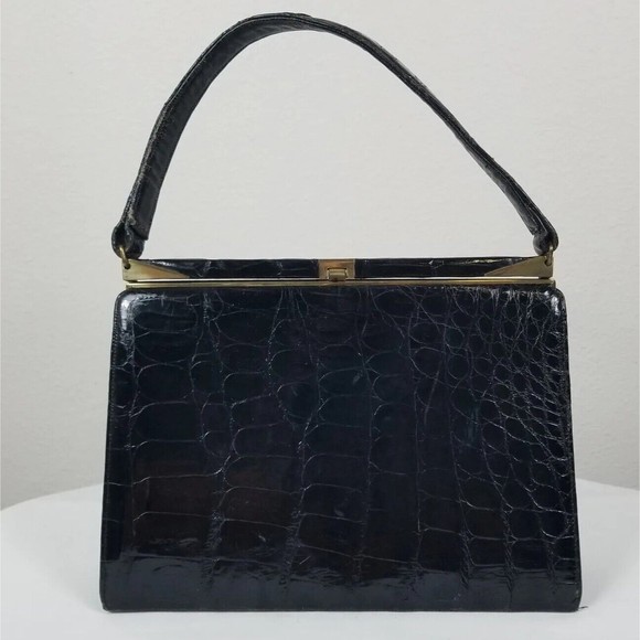 Bellestone | Bags | Bellestone Vtg 95s Mid Century Modern Black ...